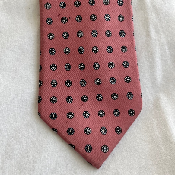 Lord & Taylor | Accessories | Vintage Lord Taylor Pink And Black Silk ...